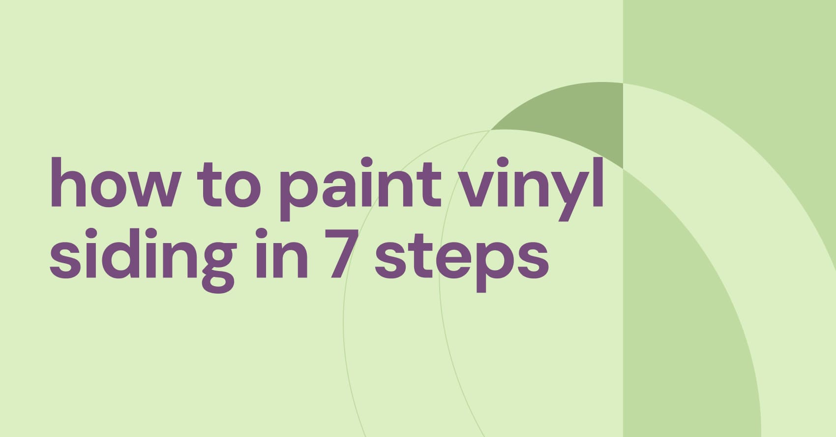 How to Paint Vinyl Siding in 7 Steps - Plum ProExteriors
